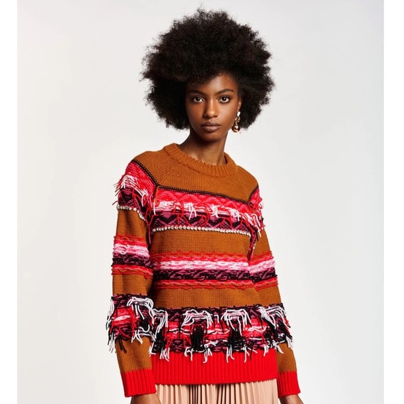 Essentiel Antwerp | Sweaters | Essential Antwerp Allesia Camel Multi ...